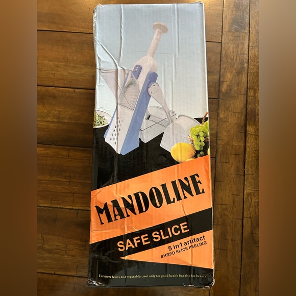 coolnice | Kitchen | New Food Slice Mandoline With Safe Slice 5 In ...